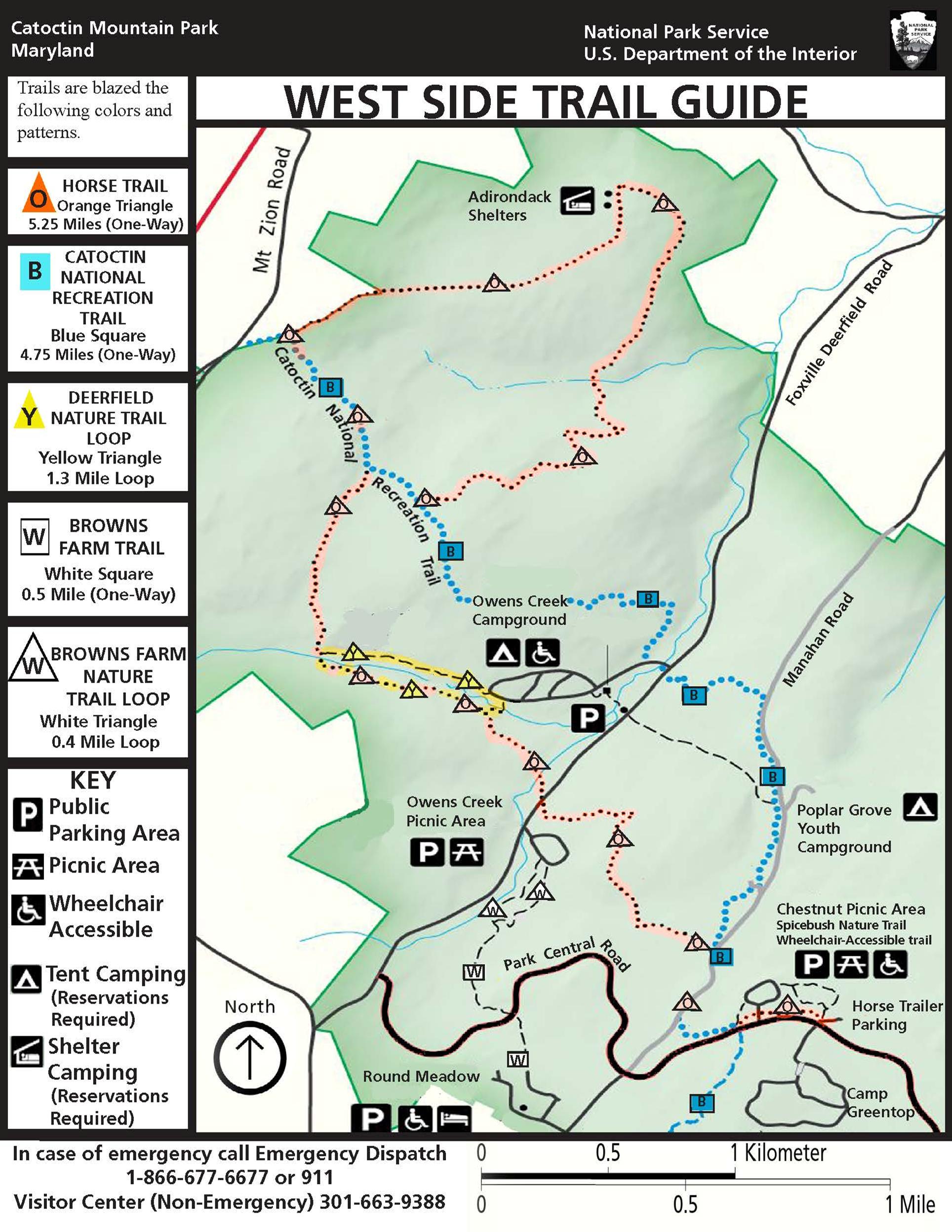 Horse Trails - Catoctin Mountain Park (U.S. National Park Service) Horse Trails - Catoctin Mountain Park (U.S. National Park Service)