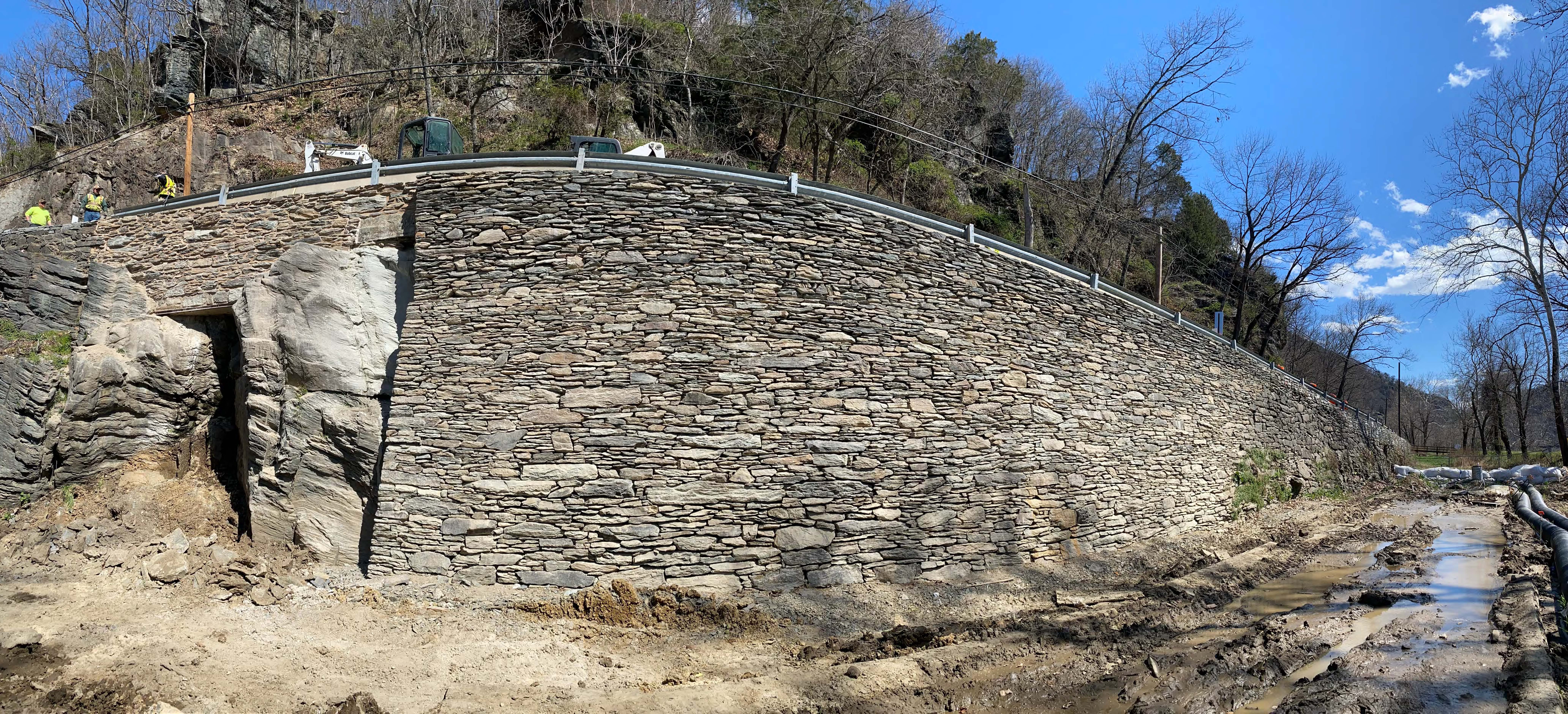 Repair Level 33 Dry-Laid Stone Wall - Chesapeake & Ohio Canal National ...