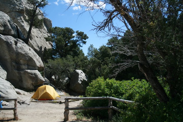 Camping - City Of Rocks National Reserve (U.S. National Park Service)