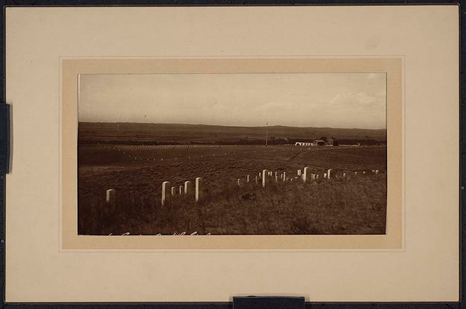 Custer National Cemetery - Little Bighorn Battlefield National Monument ...