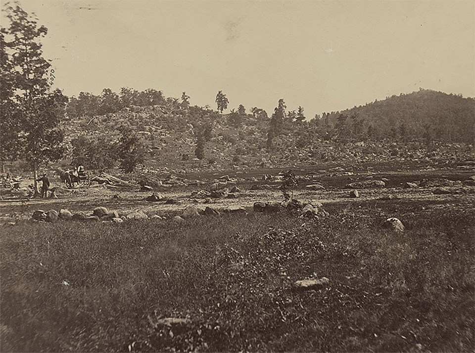 Then And Now Pictures of the Battlefield - Gettysburg National Military ...