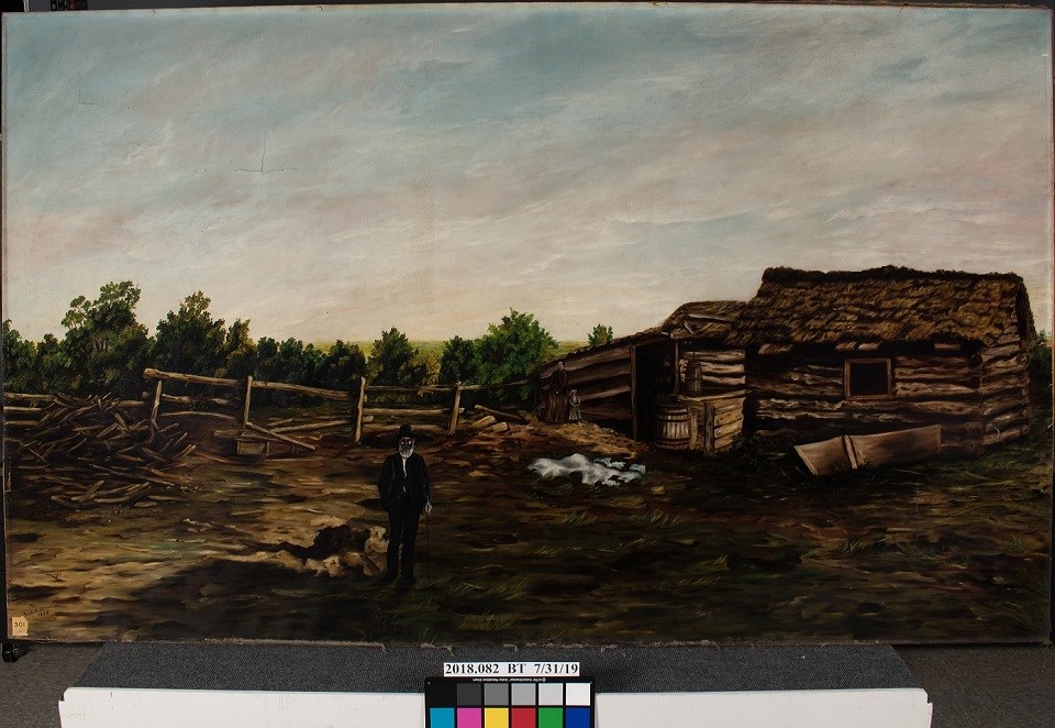"The First Homestead" by Gusta Strohm (U.S. National Park Service)