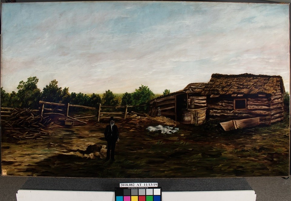 "The First Homestead" by Gusta Strohm (U.S. National Park Service)