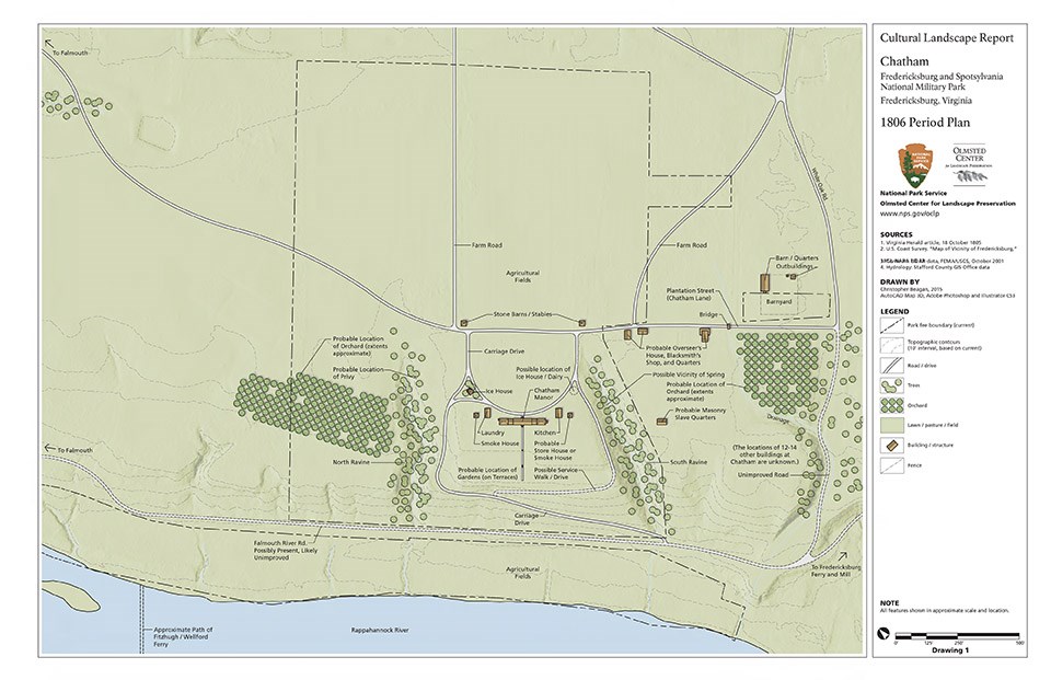 Chatham Manor Cultural Landscape (U.S. National Park Service)