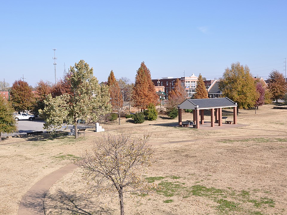 Fort Smith Then and Now (U.S. National Park Service)