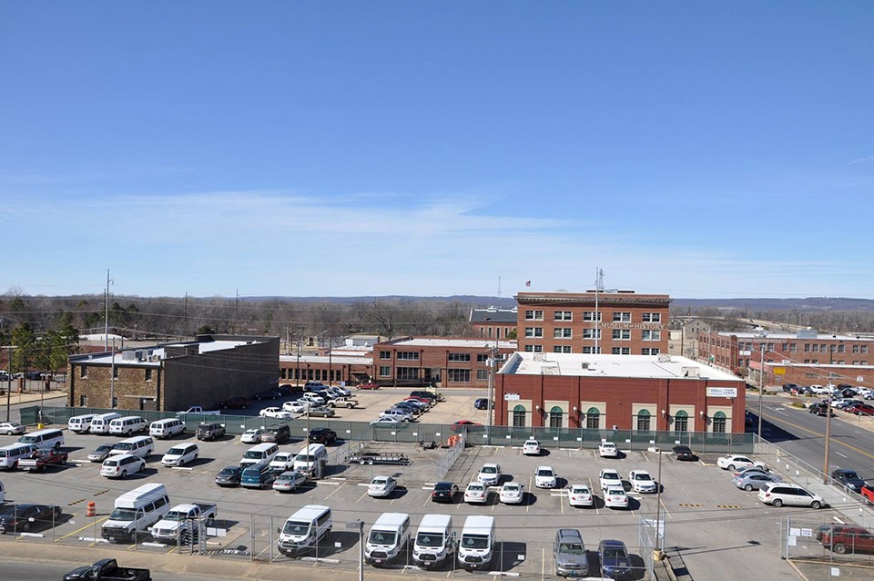 Fort Smith Then and Now (U.S. National Park Service)