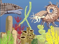 paleozoic life forms
