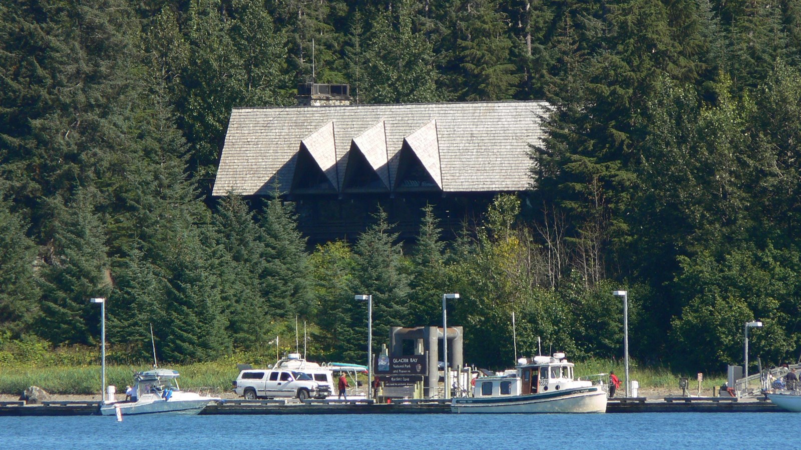 The Historic Glacier Bay Lodge (U.S. National Park Service)