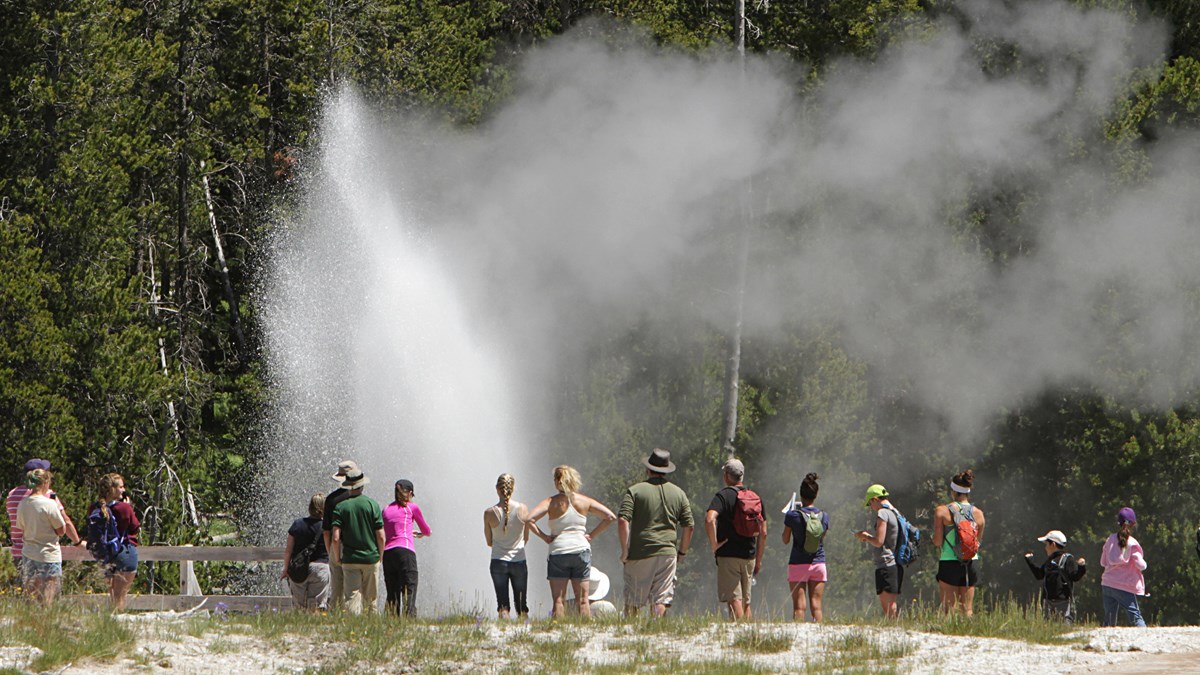 Watch and Listen to a Geyser (U.S. National Park Service)