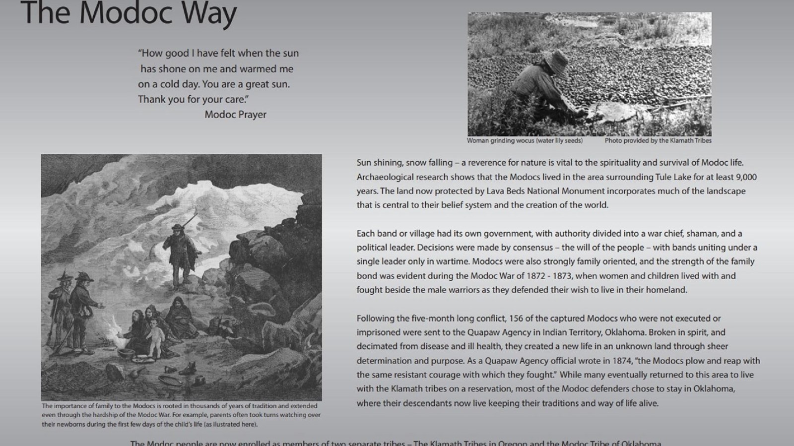 Stronghold - The Modoc Way (U.S. National Park Service)