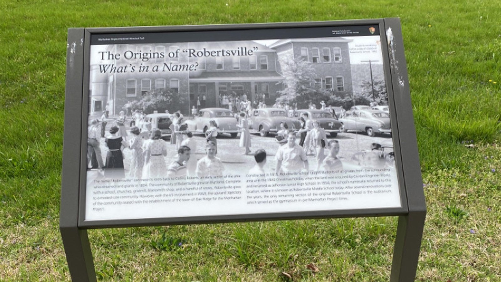 Oak Ridge Wayside: The Origins of "Robertsville" (U.S. National Park ...