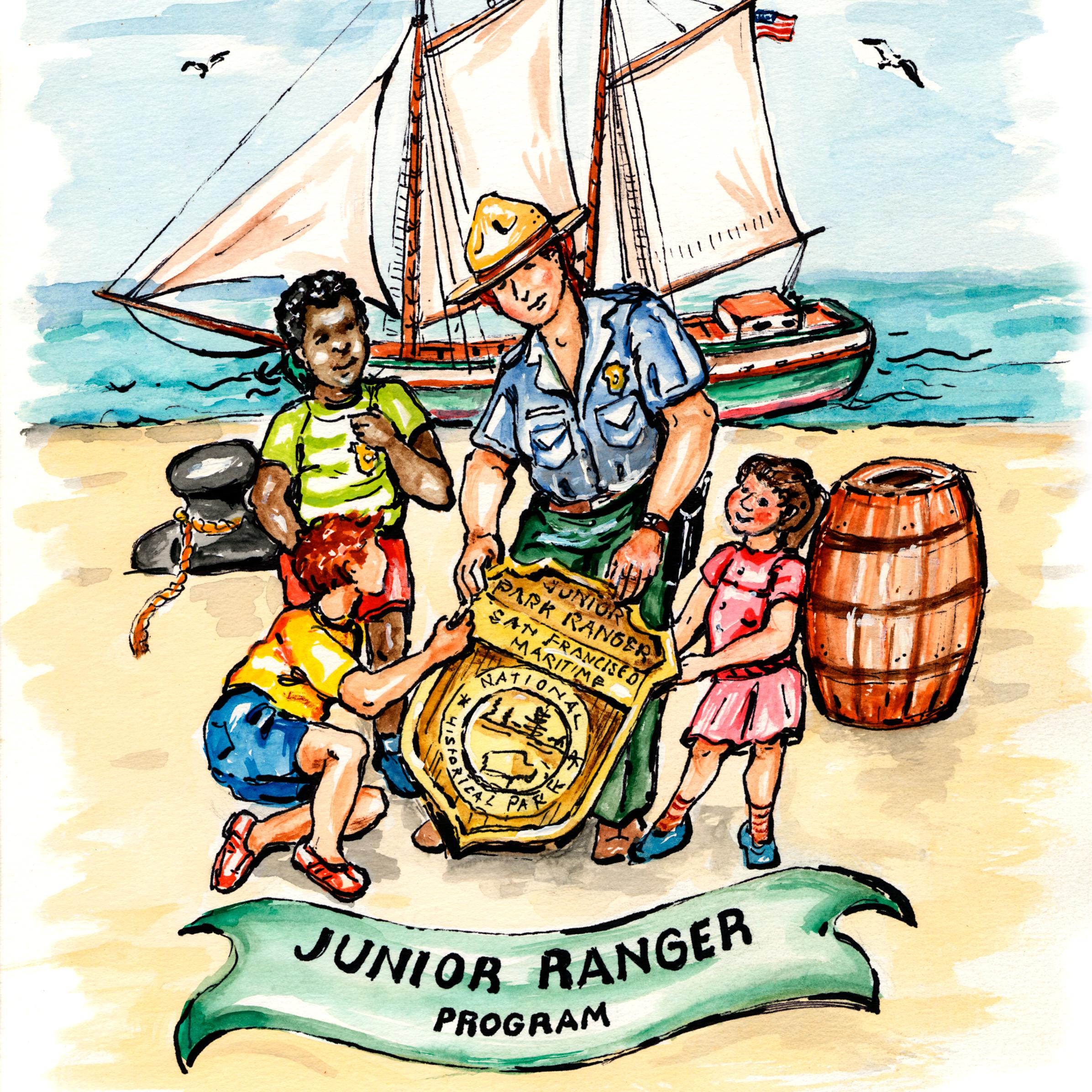 Be a Junior Ranger at San Francisco Maritime National Historical Park ...
