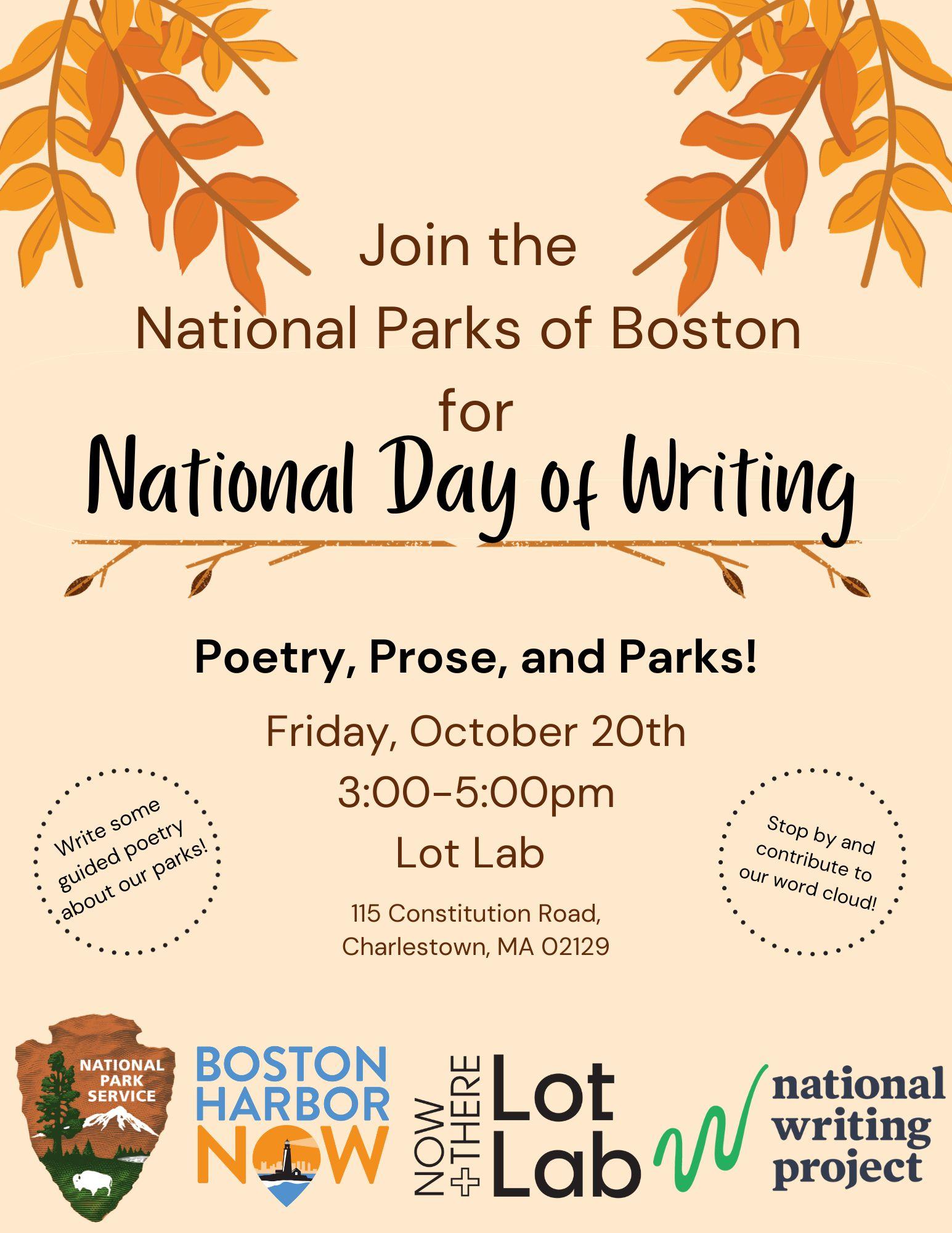 Event Details (U.S. National Park Service)