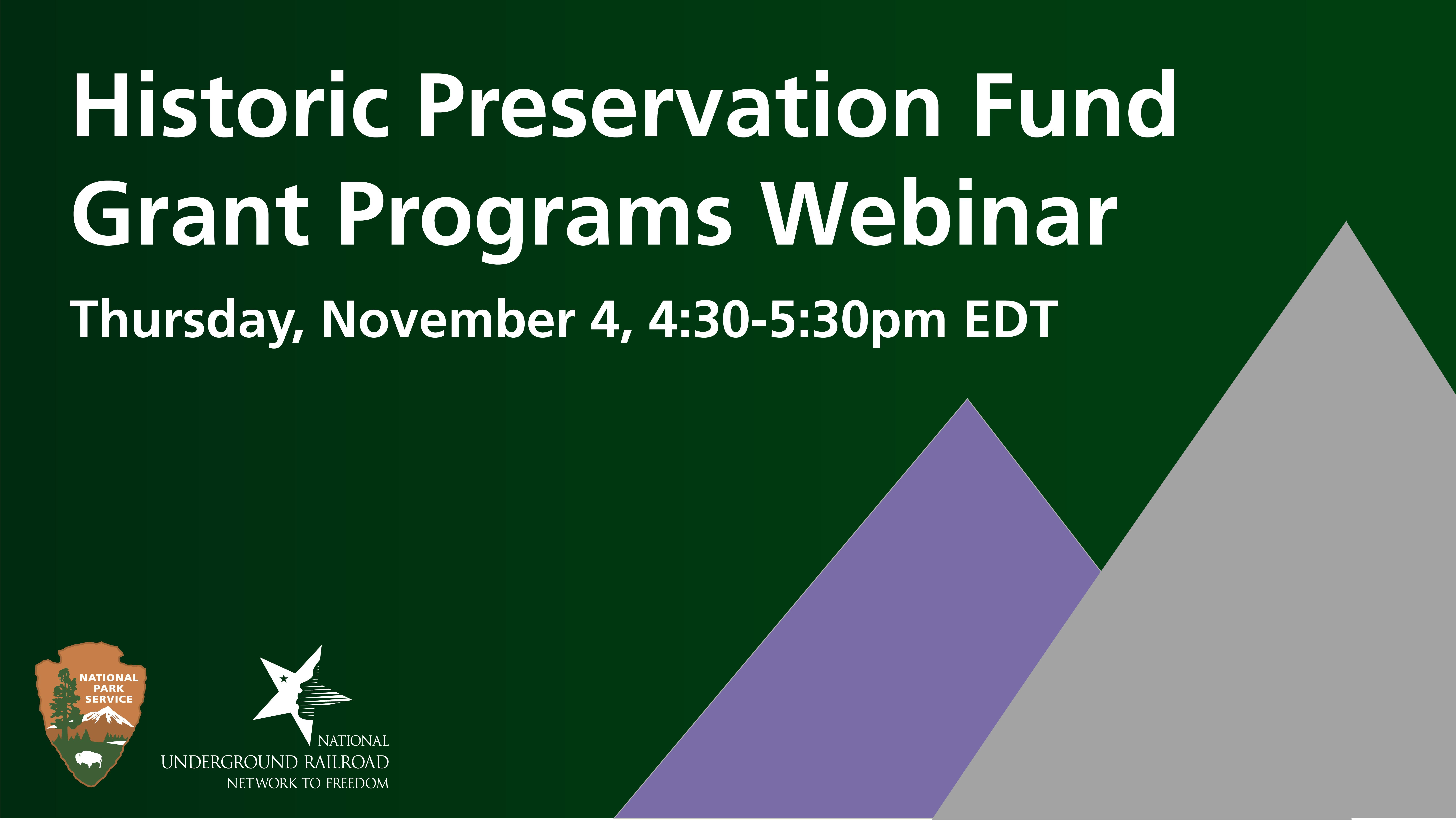 Event Details (U.S. National Park Service)