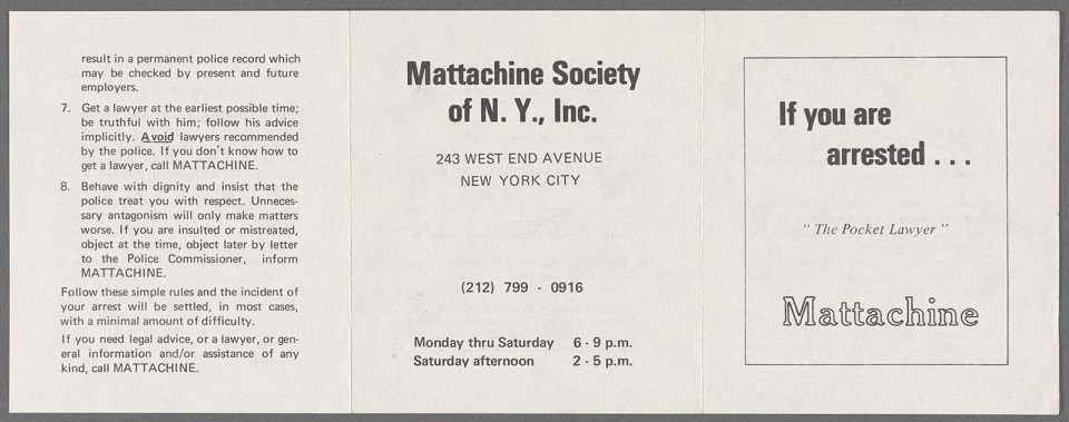 Mattachine Society (U.S. National Park Service)