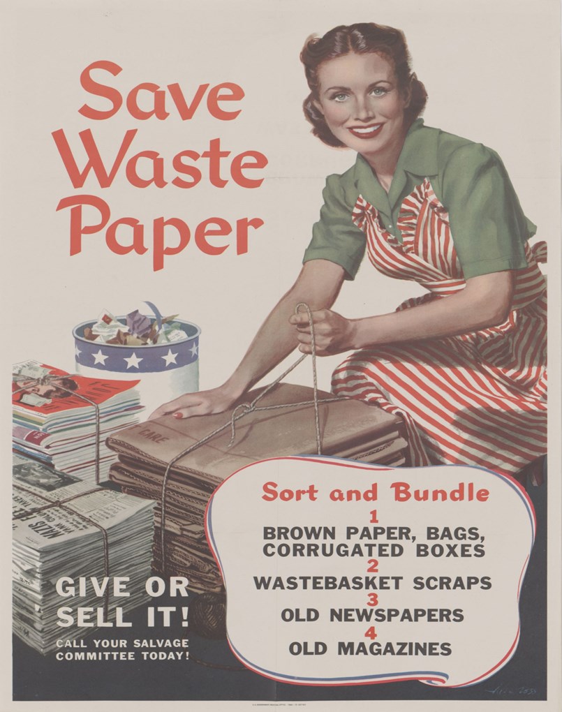 Material Drives on the World War II Home Front (U.S. National Park Service)