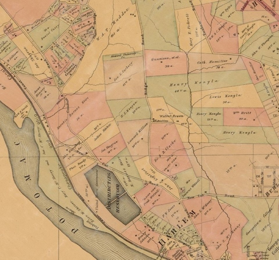 St. Phillips Hill (the Palisades), NW DC (U.S. National Park Service)