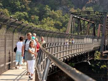 Footbridge to C&O and Maryland Heights (U.S. National Park Service)