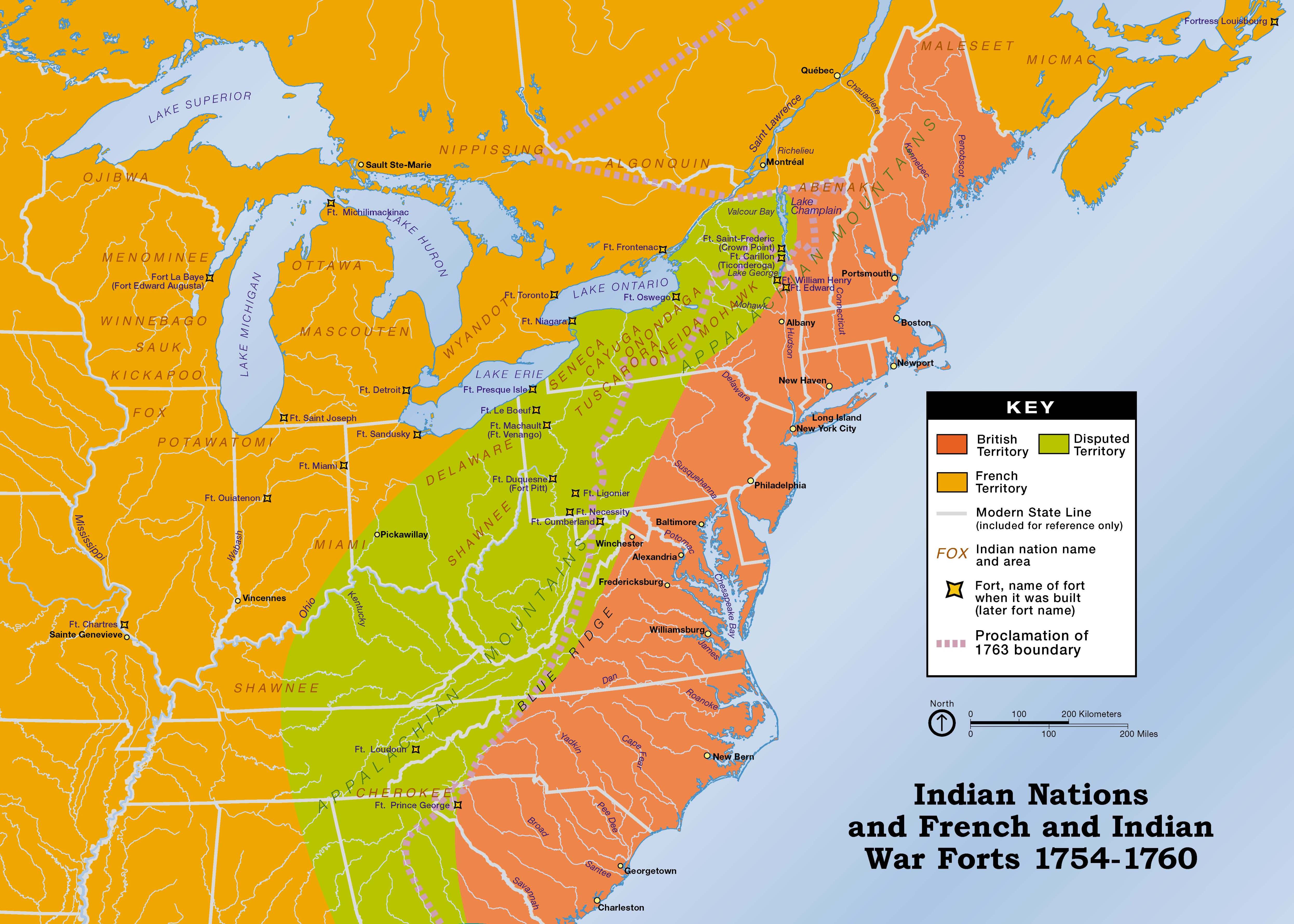 The French And Indian War Map Activity Answer Key Pdf - Printable Online