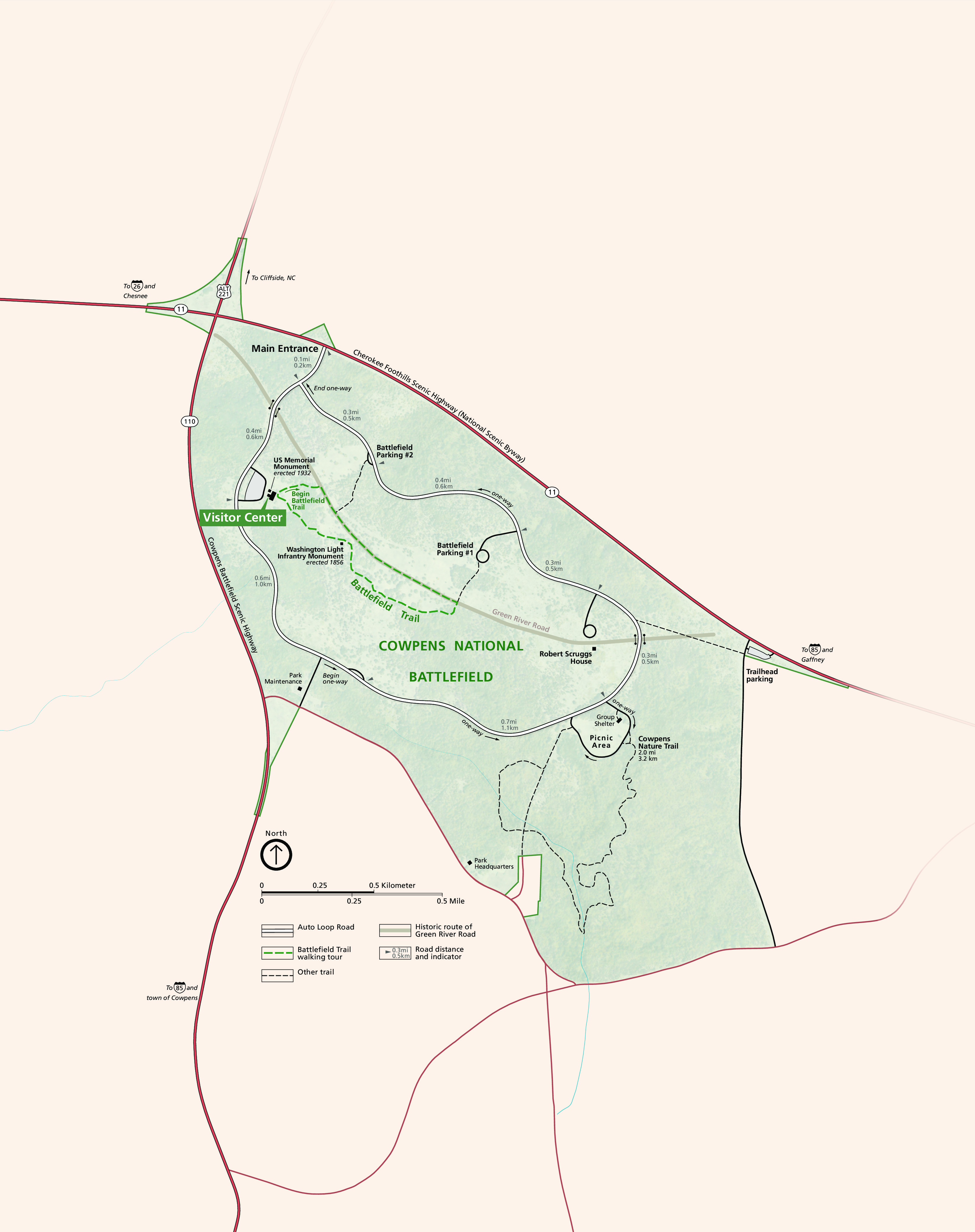 Plan Your Visit - Cowpens National Battlefield (U.S. National Park Service)