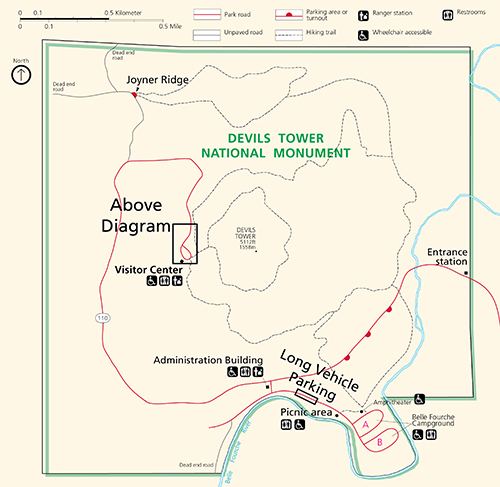 Parking - Devils Tower National Monument (U.S. National Park Service)