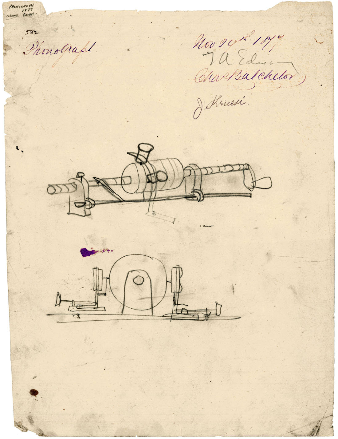 Origins of Sound Recording: Edison's Path to the Phonograph - Thomas ...