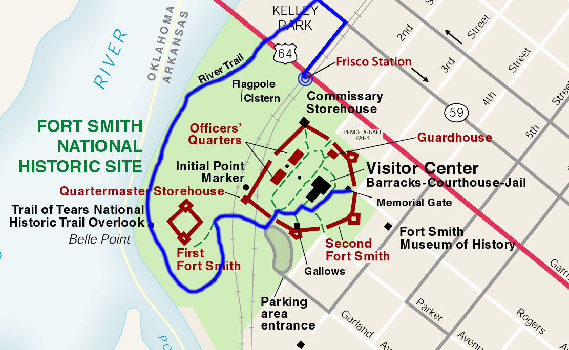 Grounds Stop IX - Fort Smith National Historic Site (U.S. National Park ...