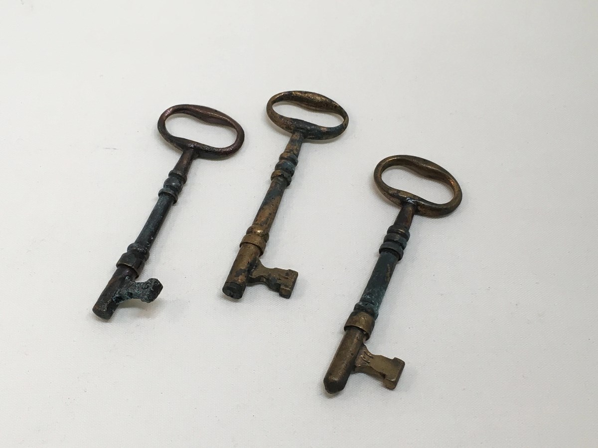 Room Keys from the Stanwix Hall Hotel (U.S. National Park Service)