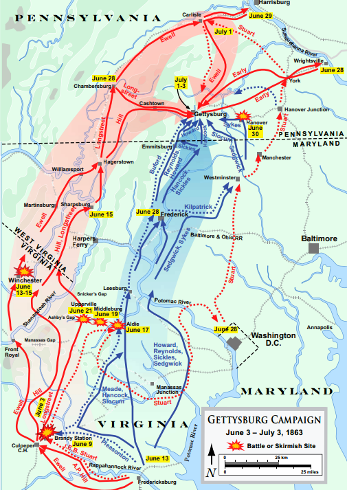 Essential Background: The Battle of Gettysburg - Gettysburg National ...