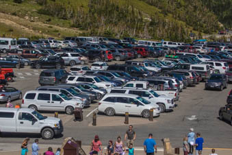 dealing with crowds - Glacier National Park (U.S. National Park Service)