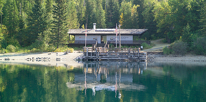 Goat Haunt - Glacier National Park (U.S. National Park Service)