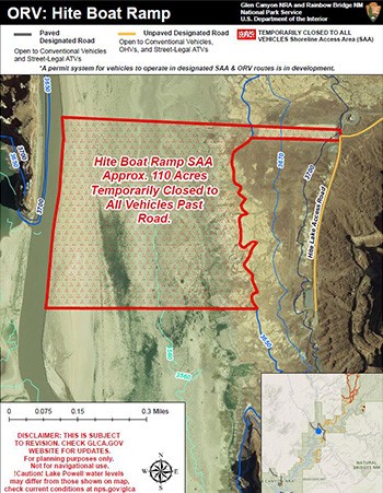 ORV Maps - Glen Canyon National Recreation Area (U.S. National Park ...