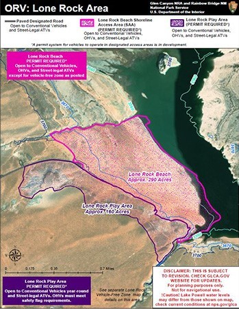 ORV Maps - Glen Canyon National Recreation Area (U.S. National Park ...