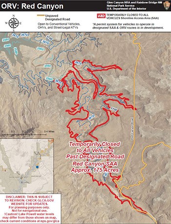 ORV Maps - Glen Canyon National Recreation Area (U.S. National Park ...