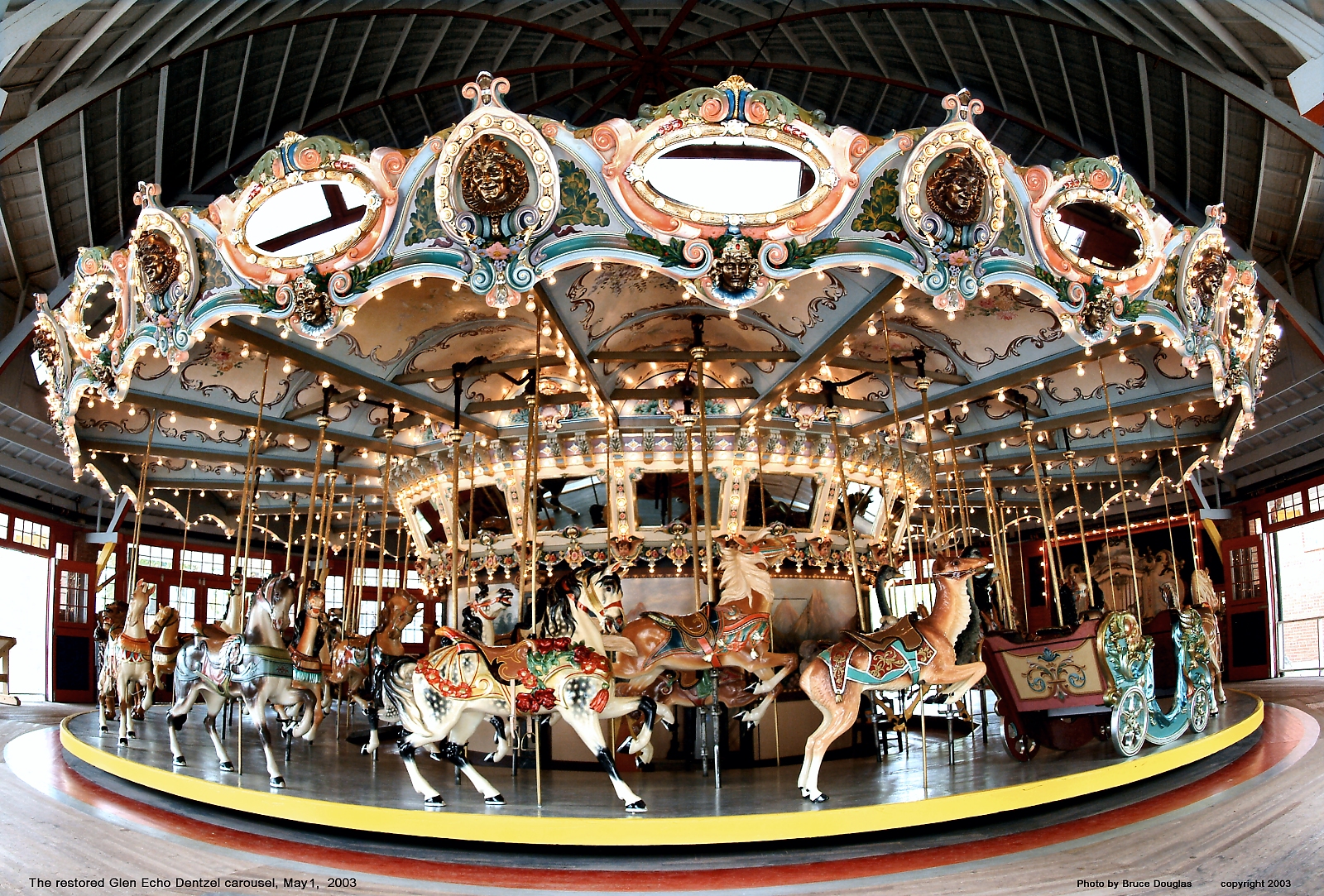 Dentzel Carousel - Glen Echo Park (U.S. National Park Service)