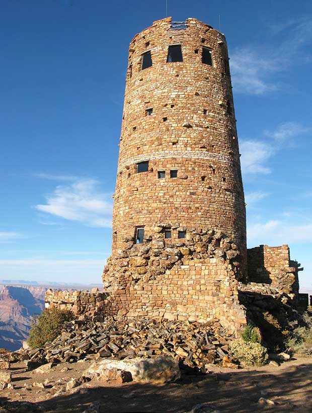 Mary Colter's Desert View Watchtower - Grand Canyon National Park (U.S ...