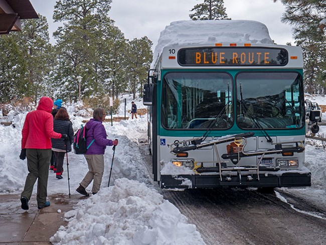 Village Shuttle Bus Route - Grand Canyon National Park (U.S. National ...