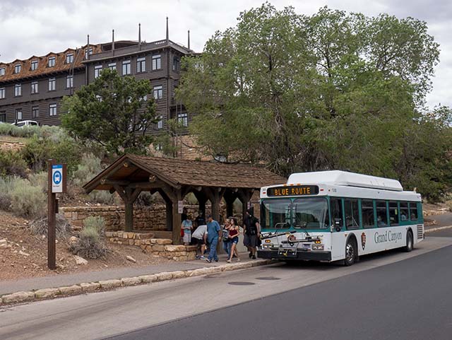 Village (Blue) Route Shuttle Bus - Grand Canyon National Park (U.S ...