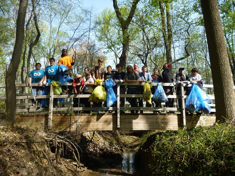 Earth Day Watershed Cleanup - Greenbelt Park (U.S. National Park Service)