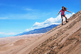 Sandboarding and Sand Sledding - Great Sand Dunes National Park ...
