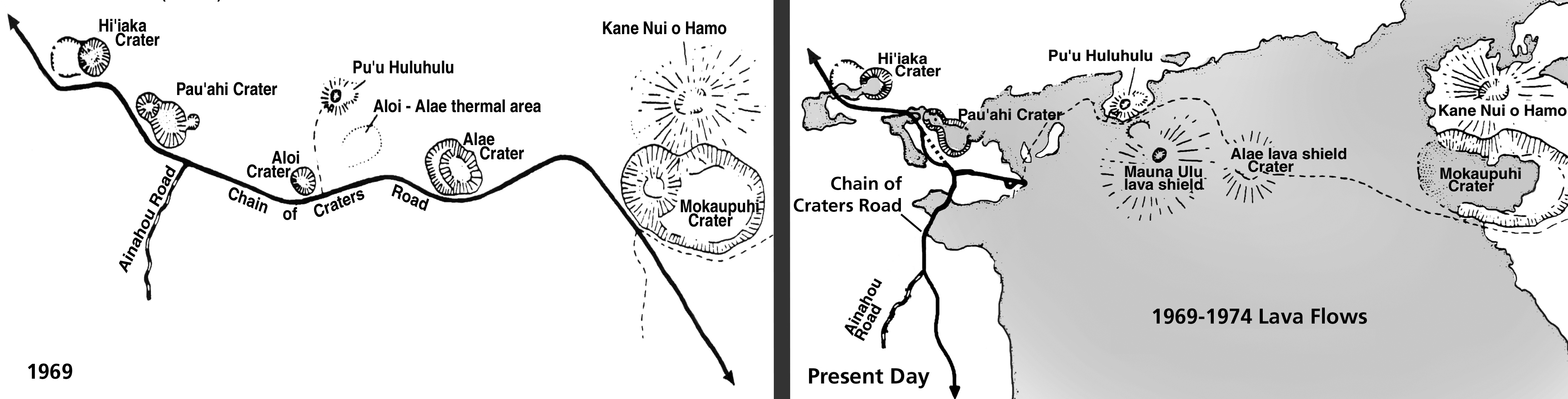 Eruption of Mauna Ulu - Hawai'i Volcanoes National Park (U.S. National ...