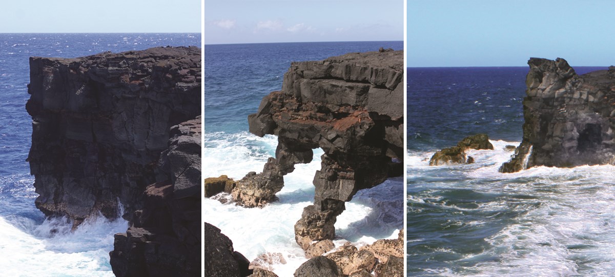 Sea Arches - Hawaiʻi Volcanoes National Park (U.S. National Park Service)