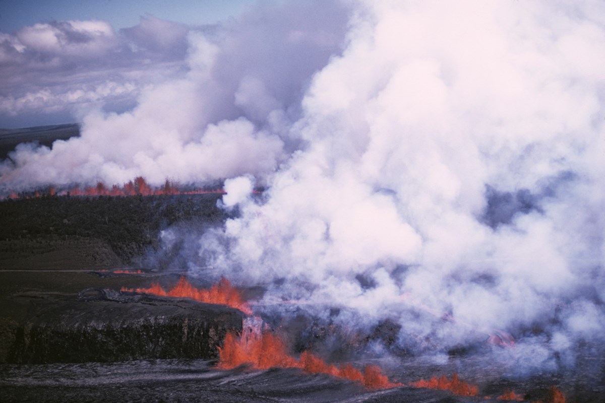 July 1974 Summit Eruption - Hawaiʻi Volcanoes National Park (U.S ...