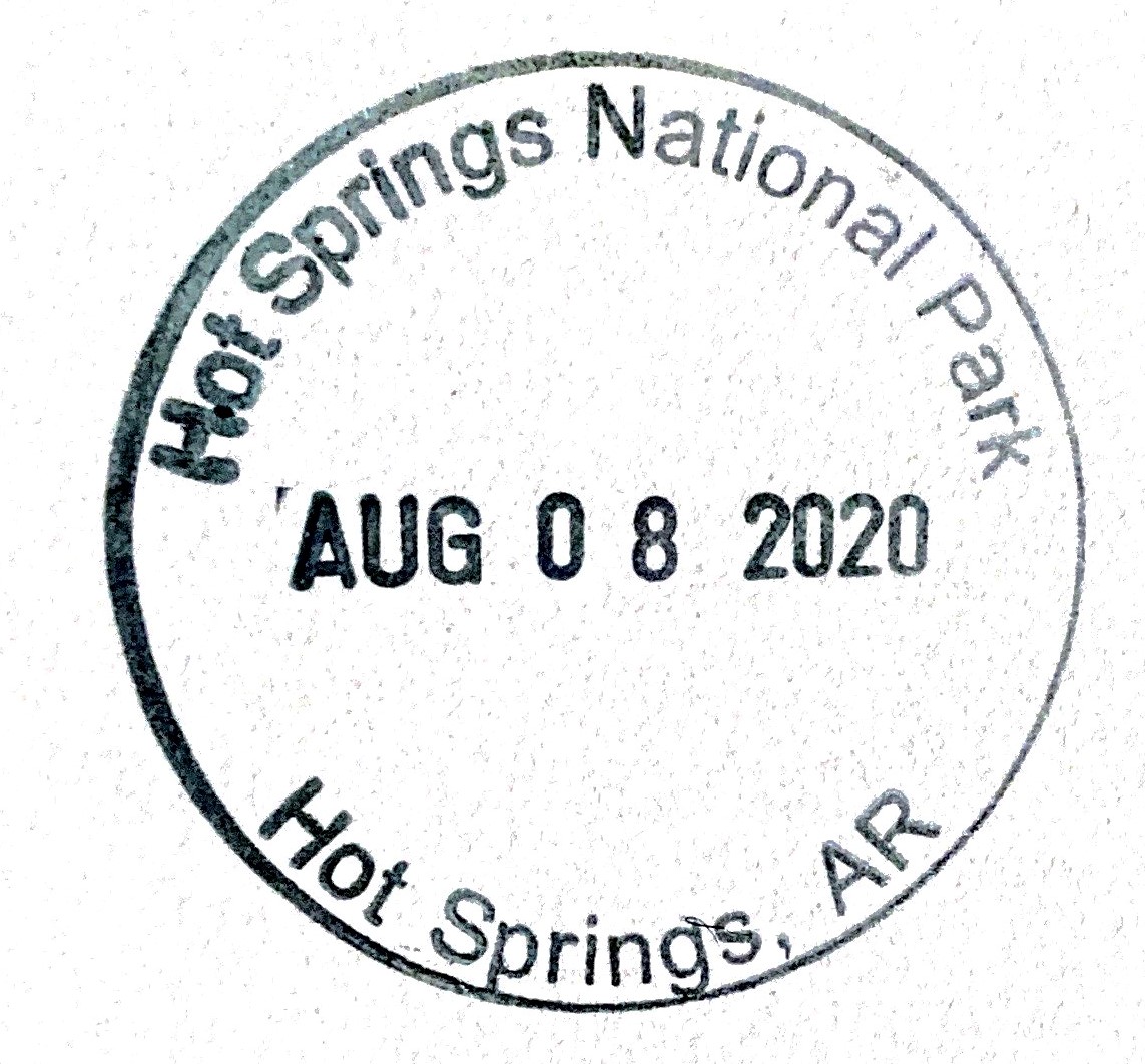 Hot Springs Passport Stamps - Hot Springs National Park (U.S. National ...