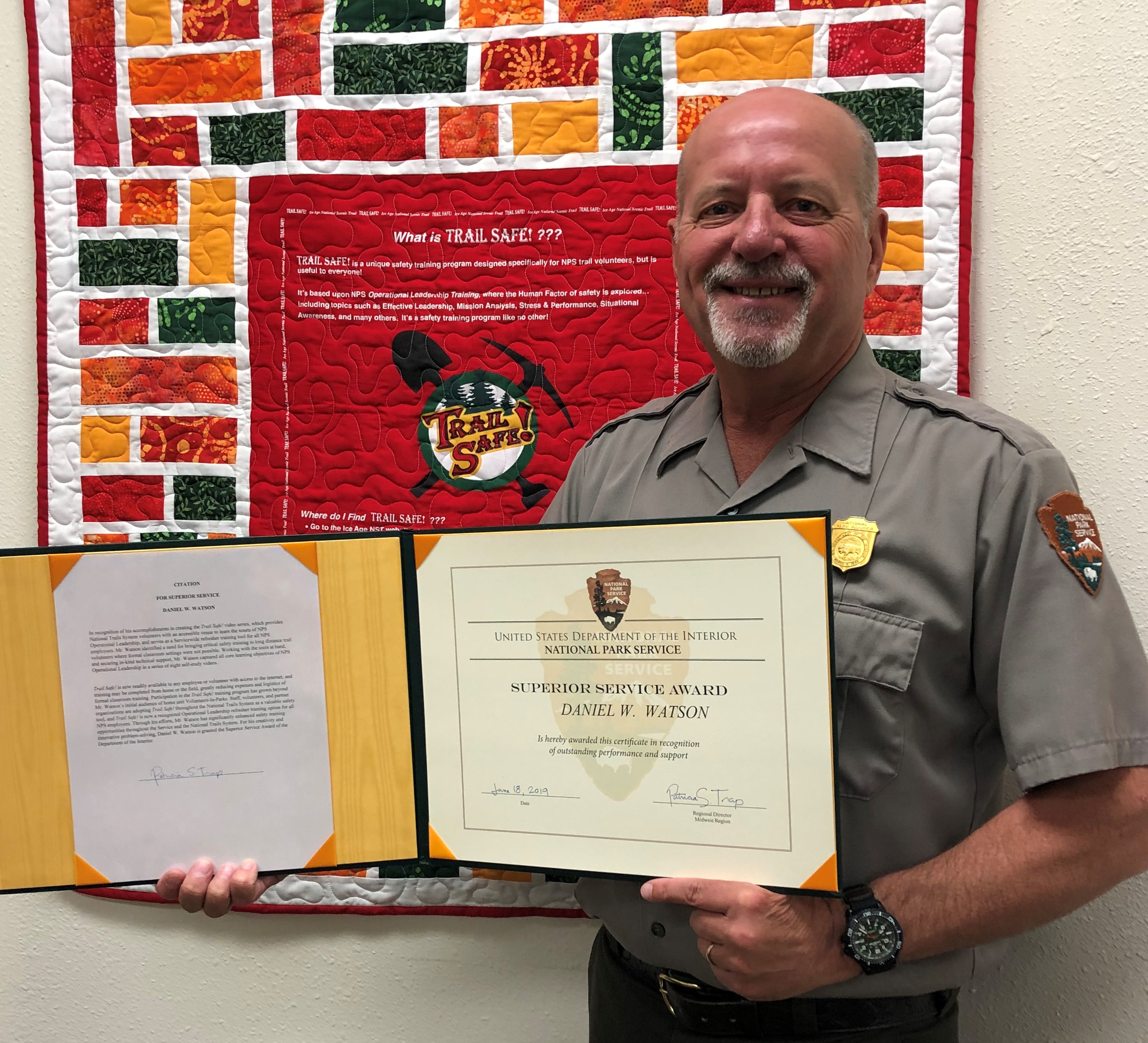 Superior Service Award - Ice Age National Scenic Trail (U.S. National ...