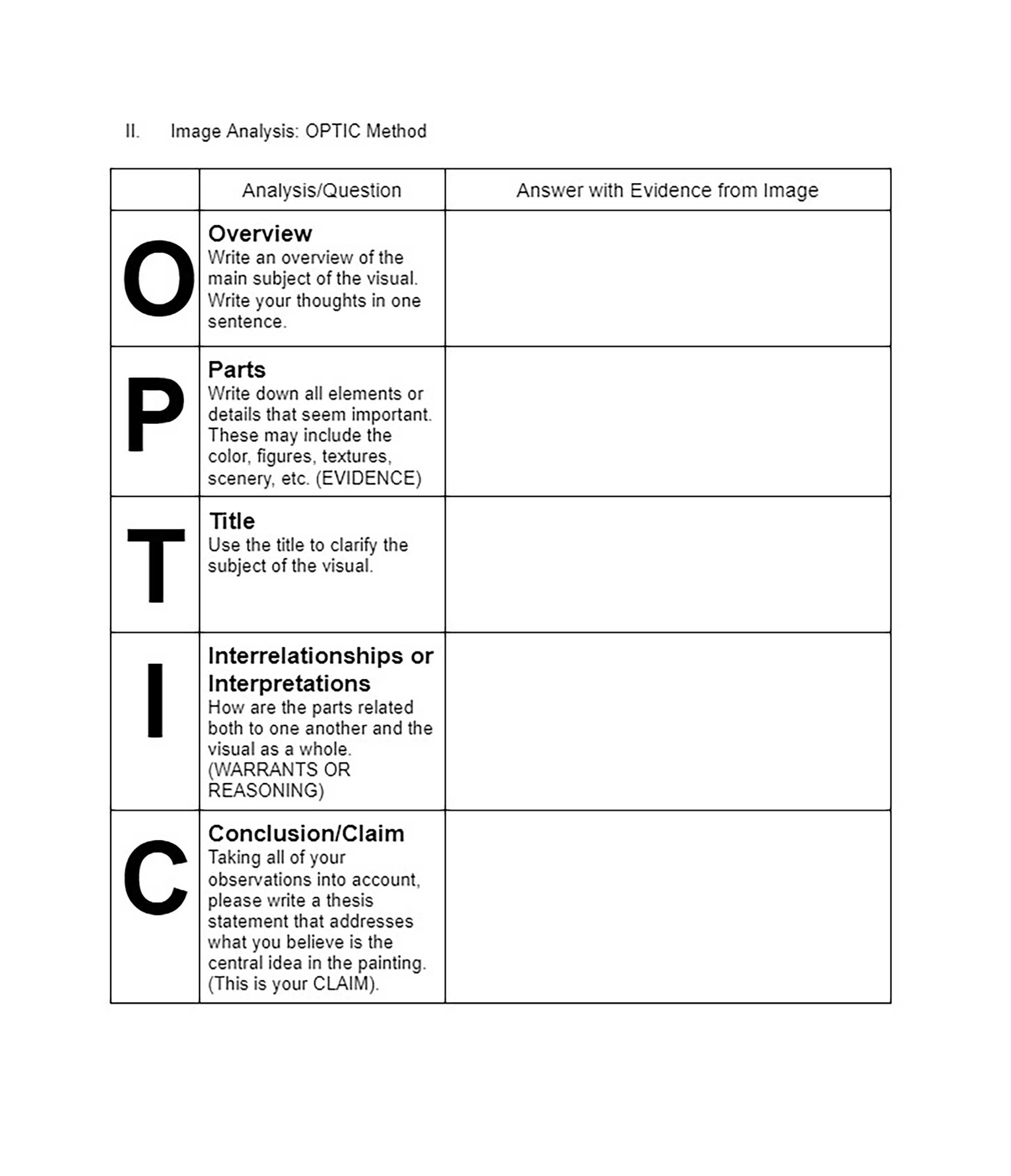 Primary Source Analysis Worksheet