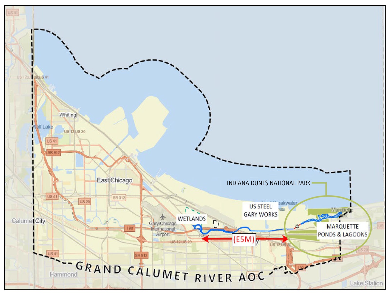 Grand Calumet River Restoration - Indiana Dunes National Park (U.S ...
