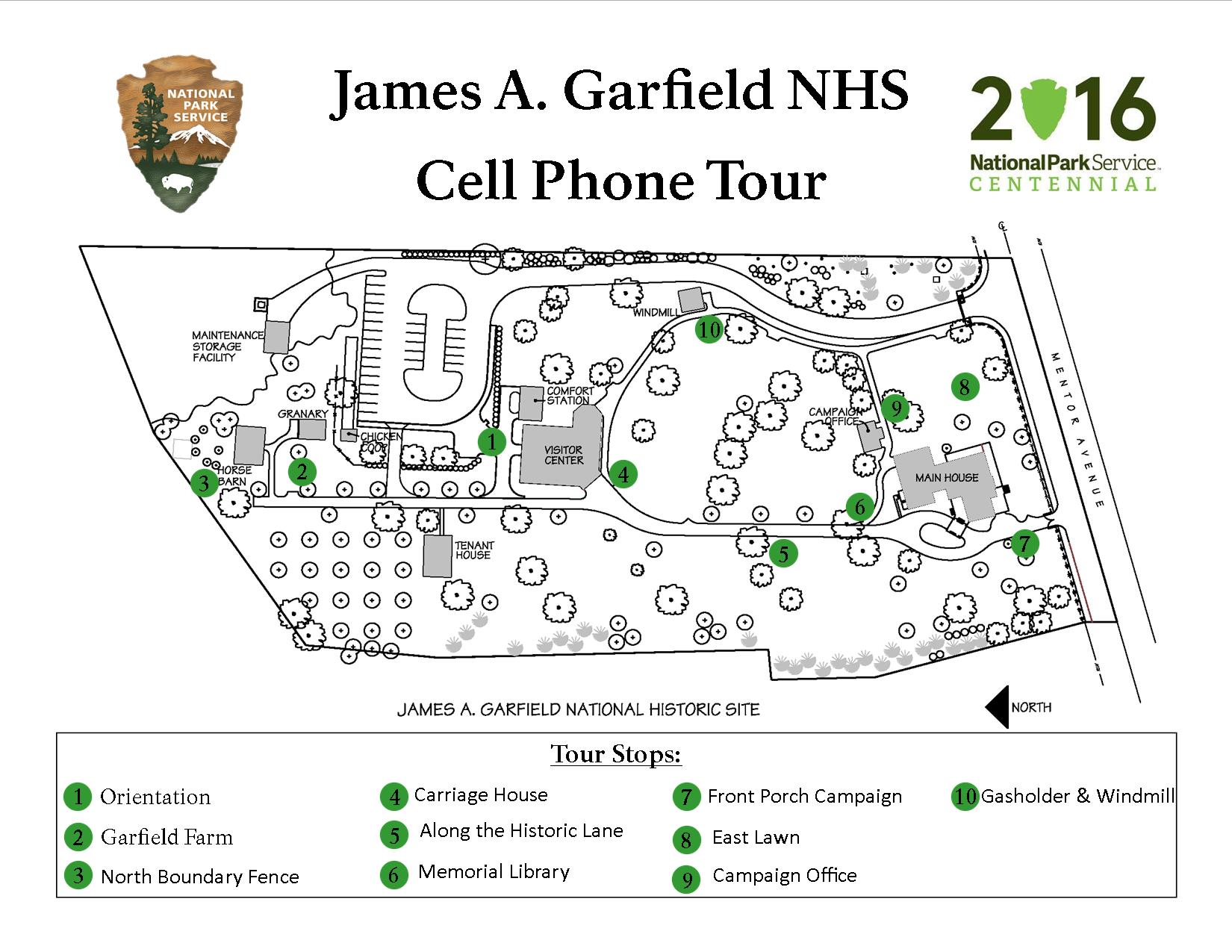Cell Phone Tour - James A Garfield National Historic Site (U.S ...