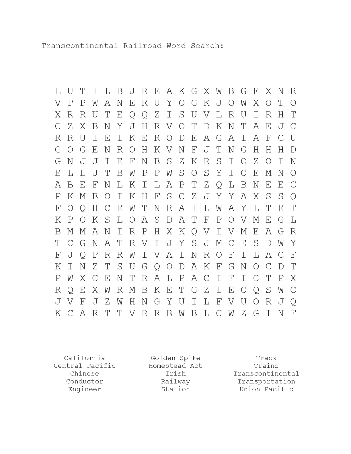 More Activity Sheets - Gateway Arch National Park (U.S. National Park ...