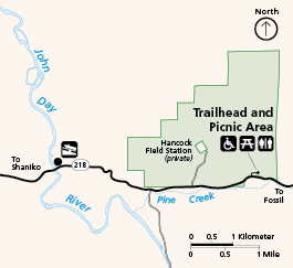 Maps - John Day Fossil Beds National Monument (U.S. National Park Service)